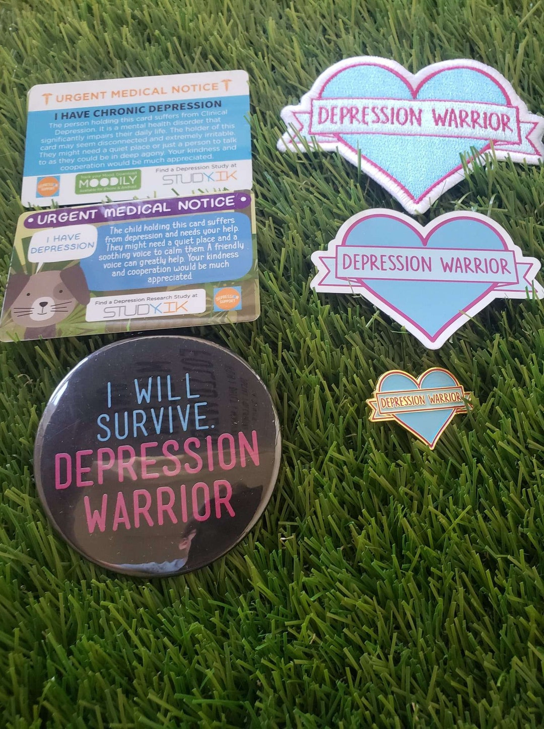 Depression Warrior Kit - Etsy