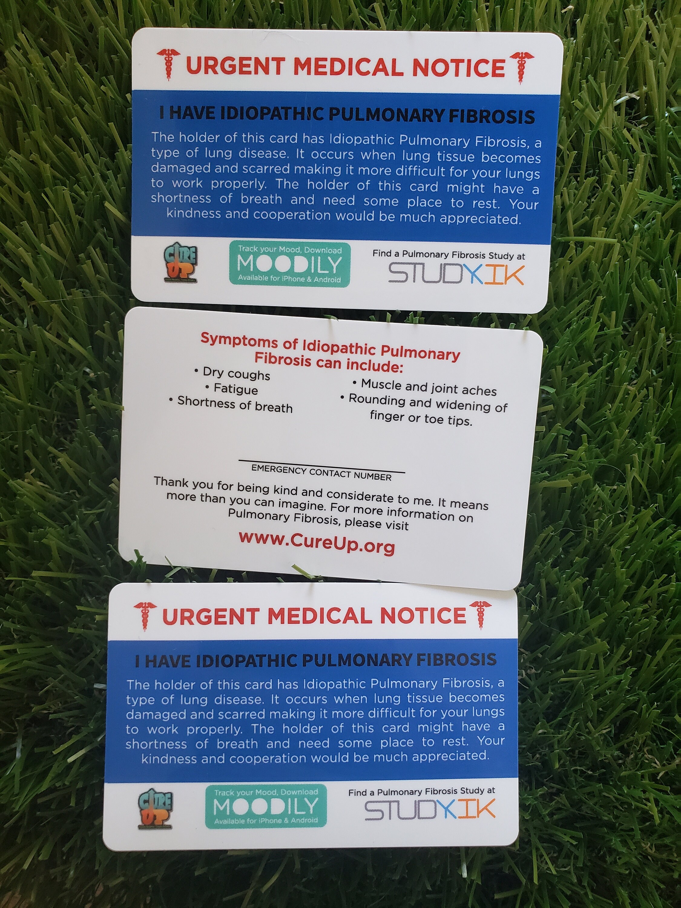 Idiopathic Pulmonary Fibrosis Card Idiopathic Pulmonary | Etsy