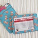 Fox Card Holder Medical Cardholder Credit Card Holder - Etsy