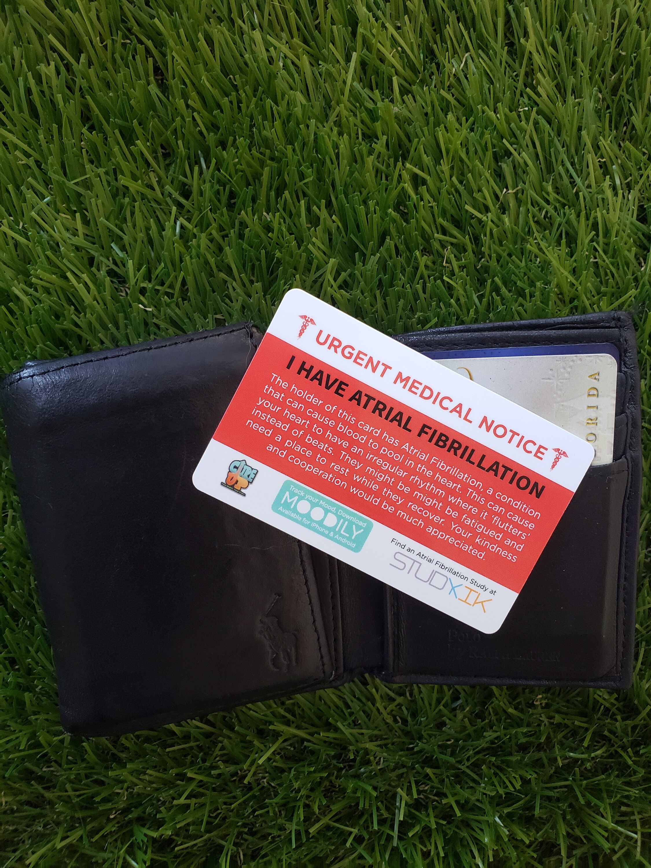 Atrial Fibrillation Card Atrial Fibrillation Emergency Card | Etsy