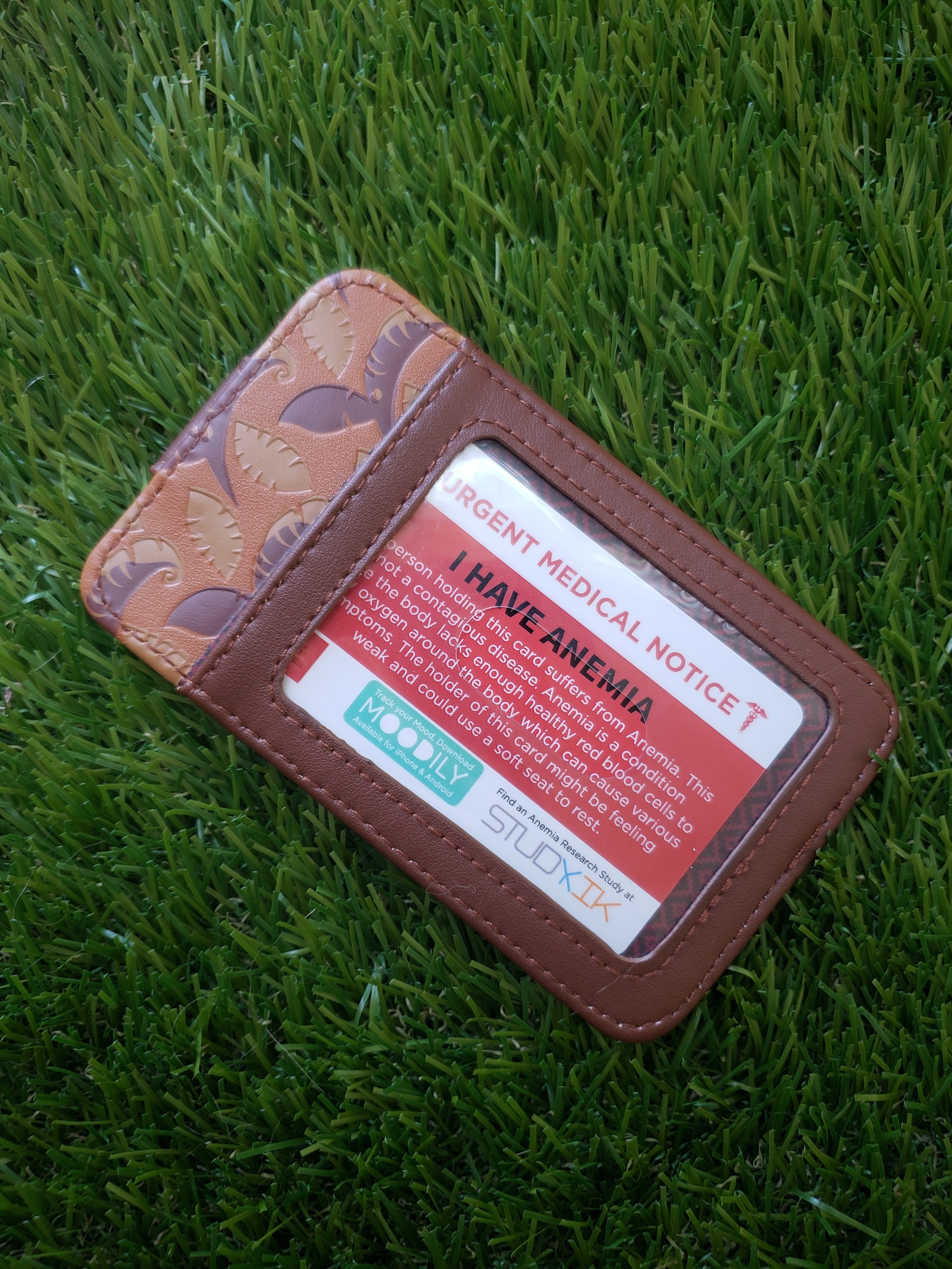 Anemia Card Anemia Emergency Card Anemia Medical Card | Etsy UK