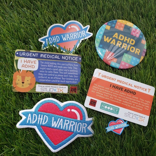 ADHD Warrior Pin | Etsy