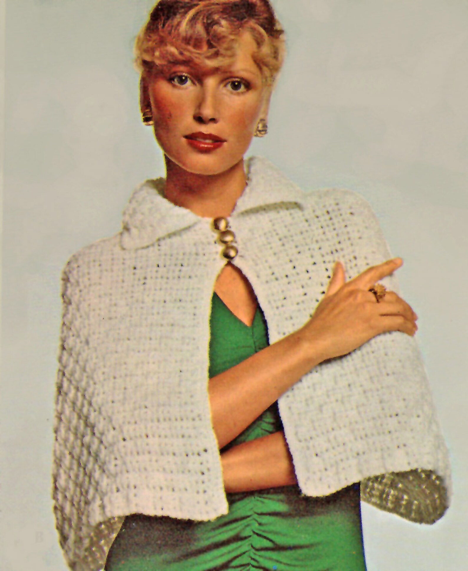 Cape Crochet Pattern, Long or Short Crochet Cape Pattern, Crochet Shawl ...