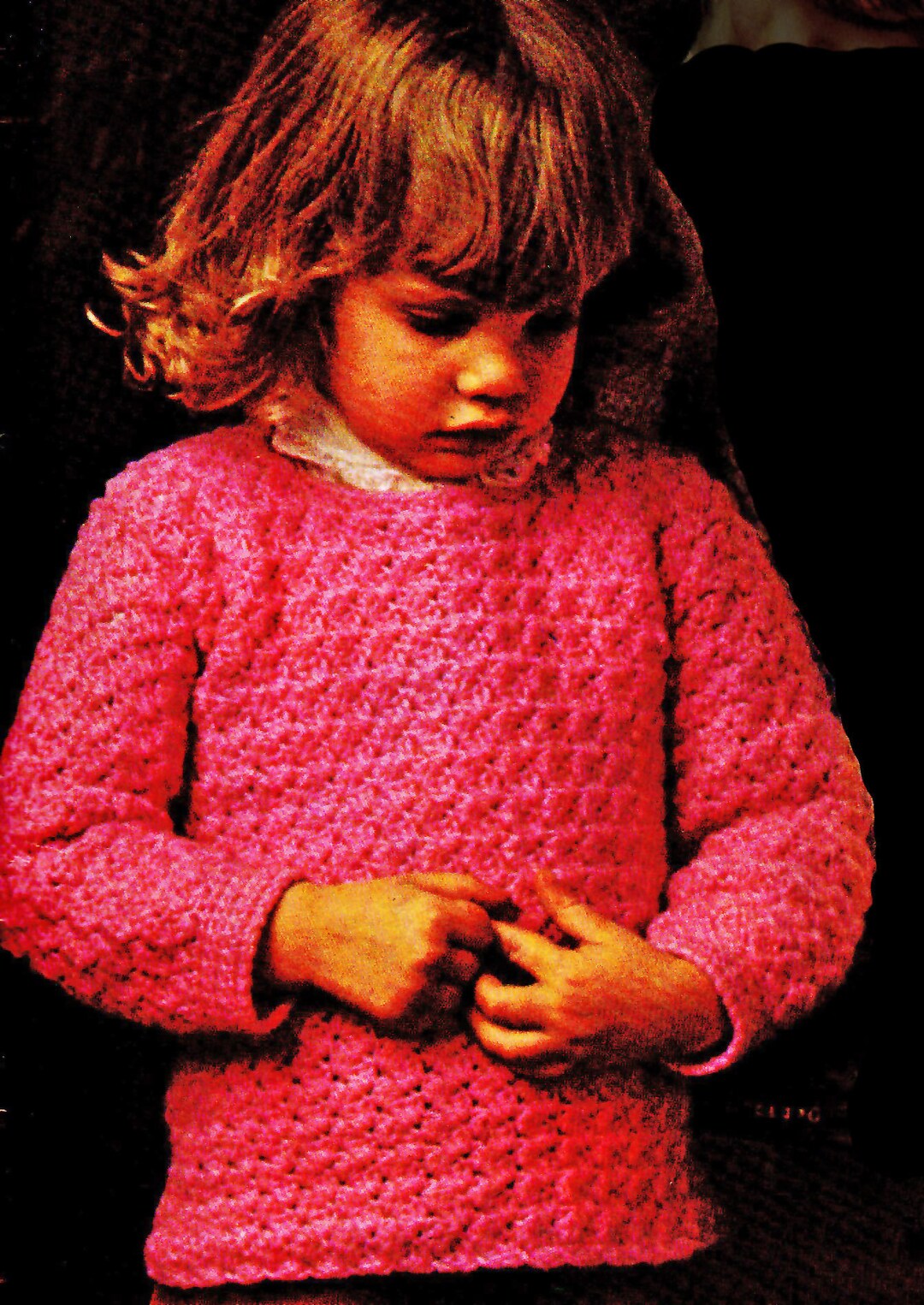 Toddler Crochet Pattern, Simple Crochet Toddler Sweater Pattern ...