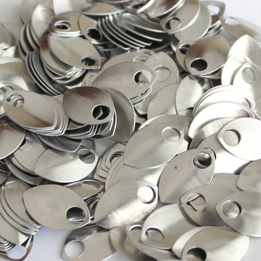 50 Small Anodized Aluminum Scales; Chainmail Jewelry Supplies ...