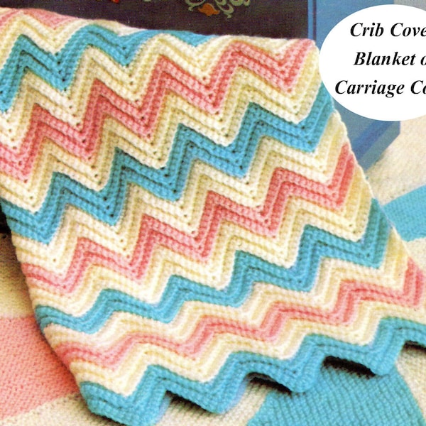 Crochet Crib Cover - Etsy