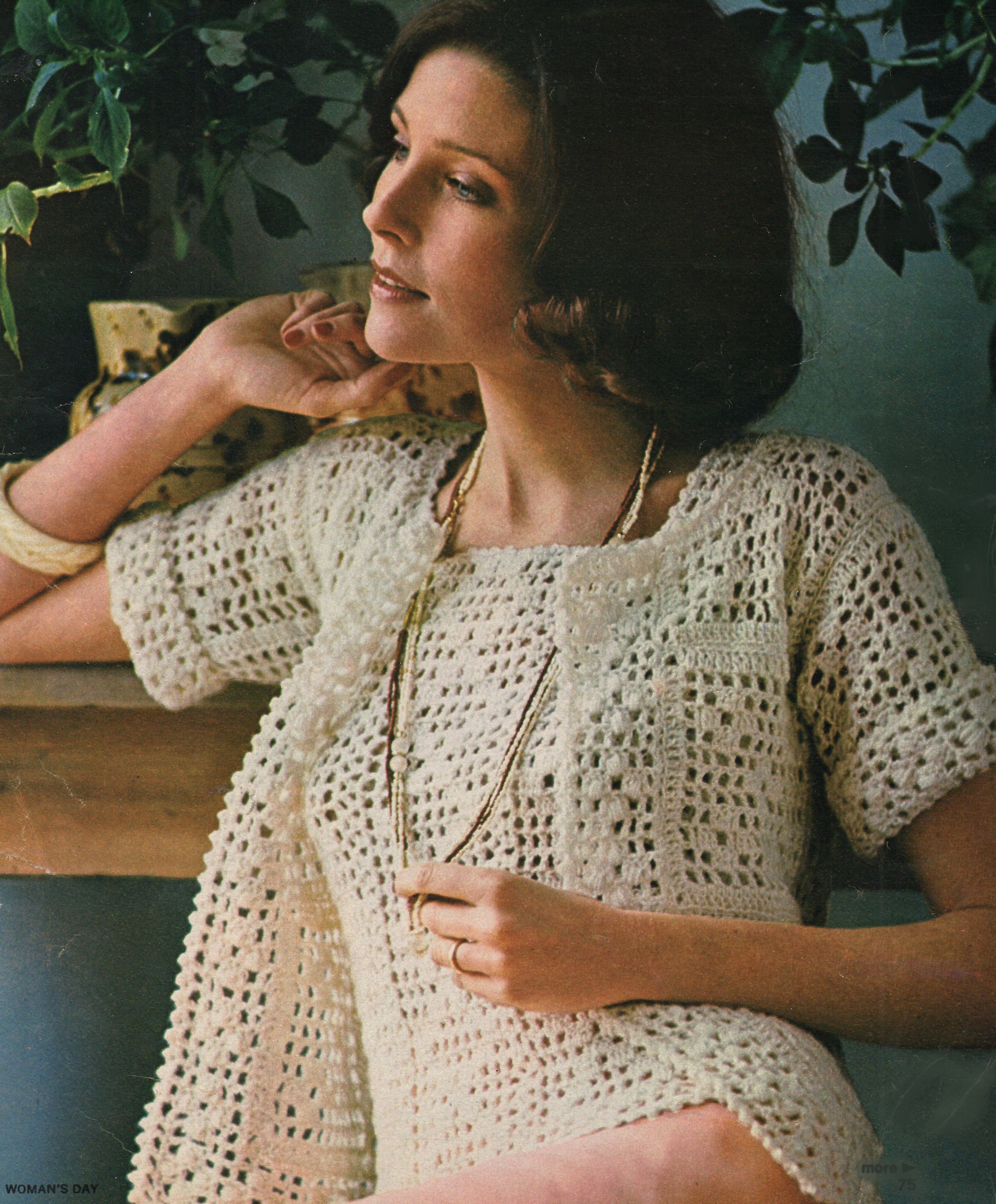 Filet Crochet Pattern, Womens Crochet Top Pattern, Crochet Clothing ...