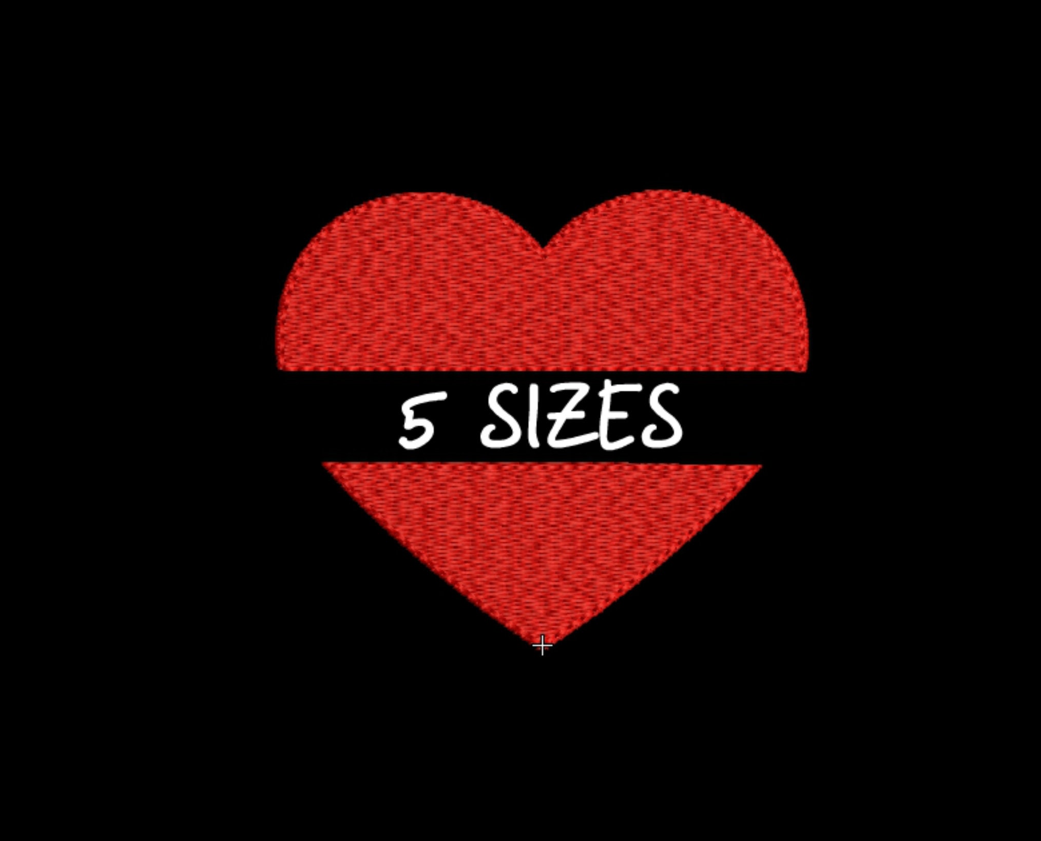 Amour Machine Embroidery Design Heart Split Embroidery Designs Love ...