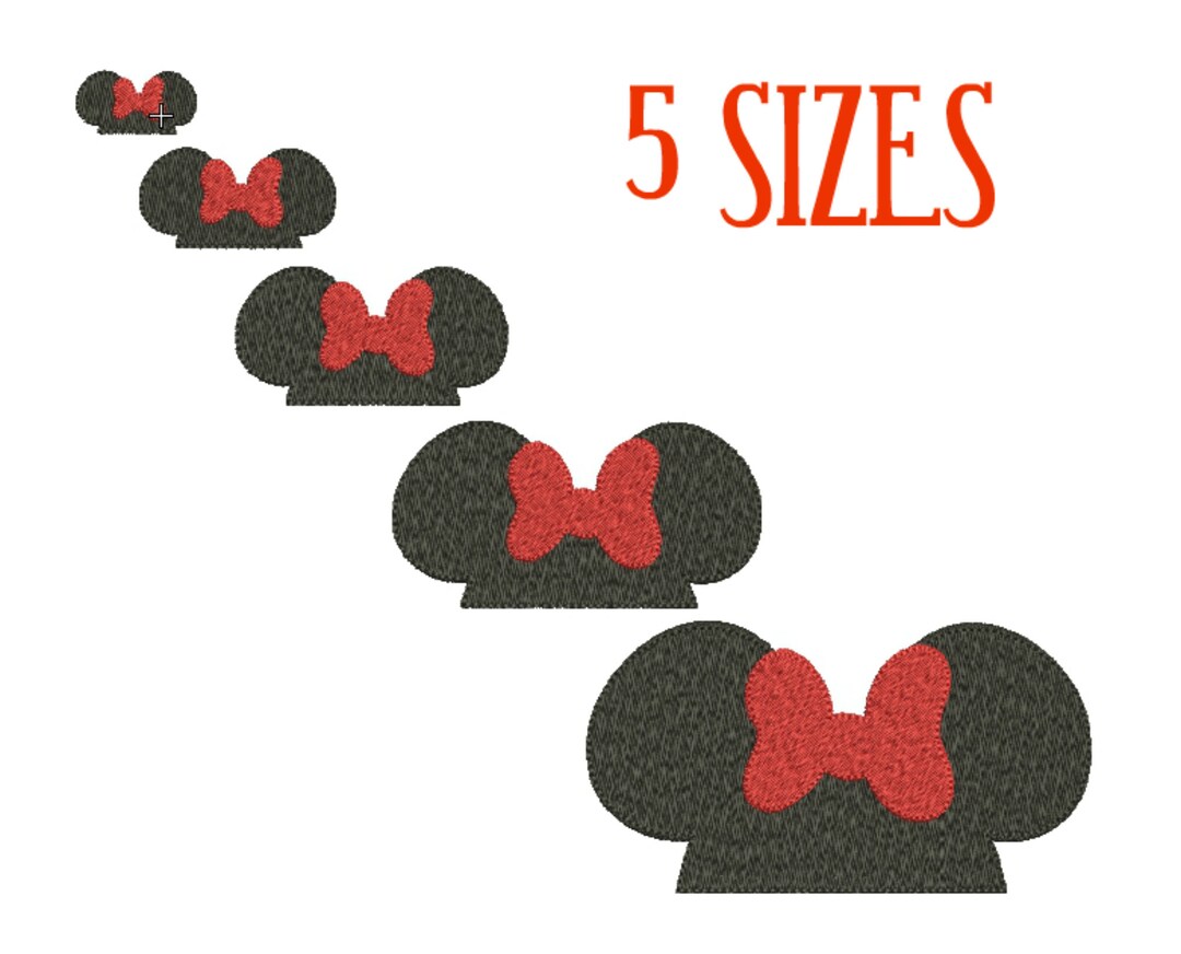 Embroidery Design Mouse Head Embroidery Designs Mouse Fill Machine ...