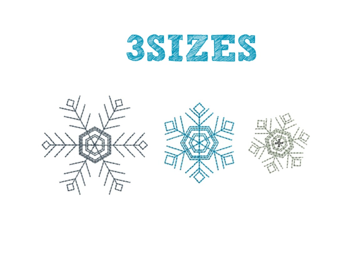 Snowflake Embroidery Design Snow Flake Machine Embroidery Designs ...