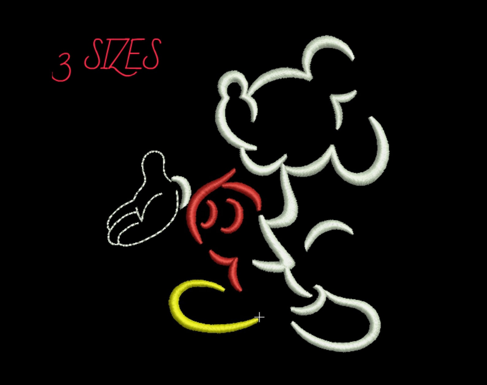 Mouse Machine Embroidery Design Mouse Embroidery Designs Mouse | Etsy