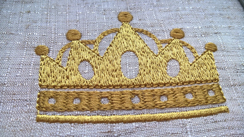 Crown Machine Embroidery Design Crown EMBROIDERY DESIGNS CROWN - Etsy