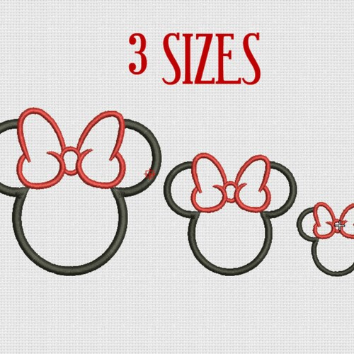 Embroidery Design Mouse Head Embroidery Designs Mouse Machine - Etsy