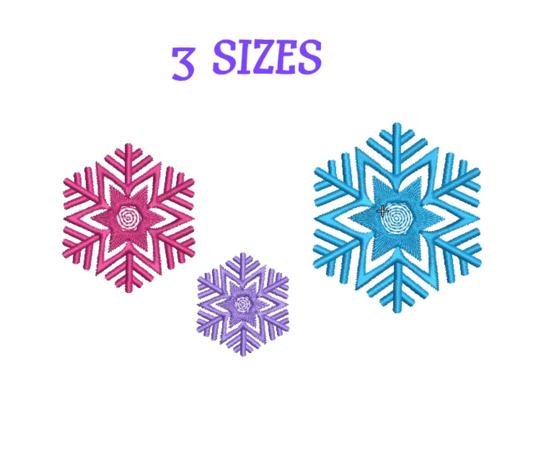 Snowflake Embroidery Design Snow Flake Machine Embroidery Designs ...