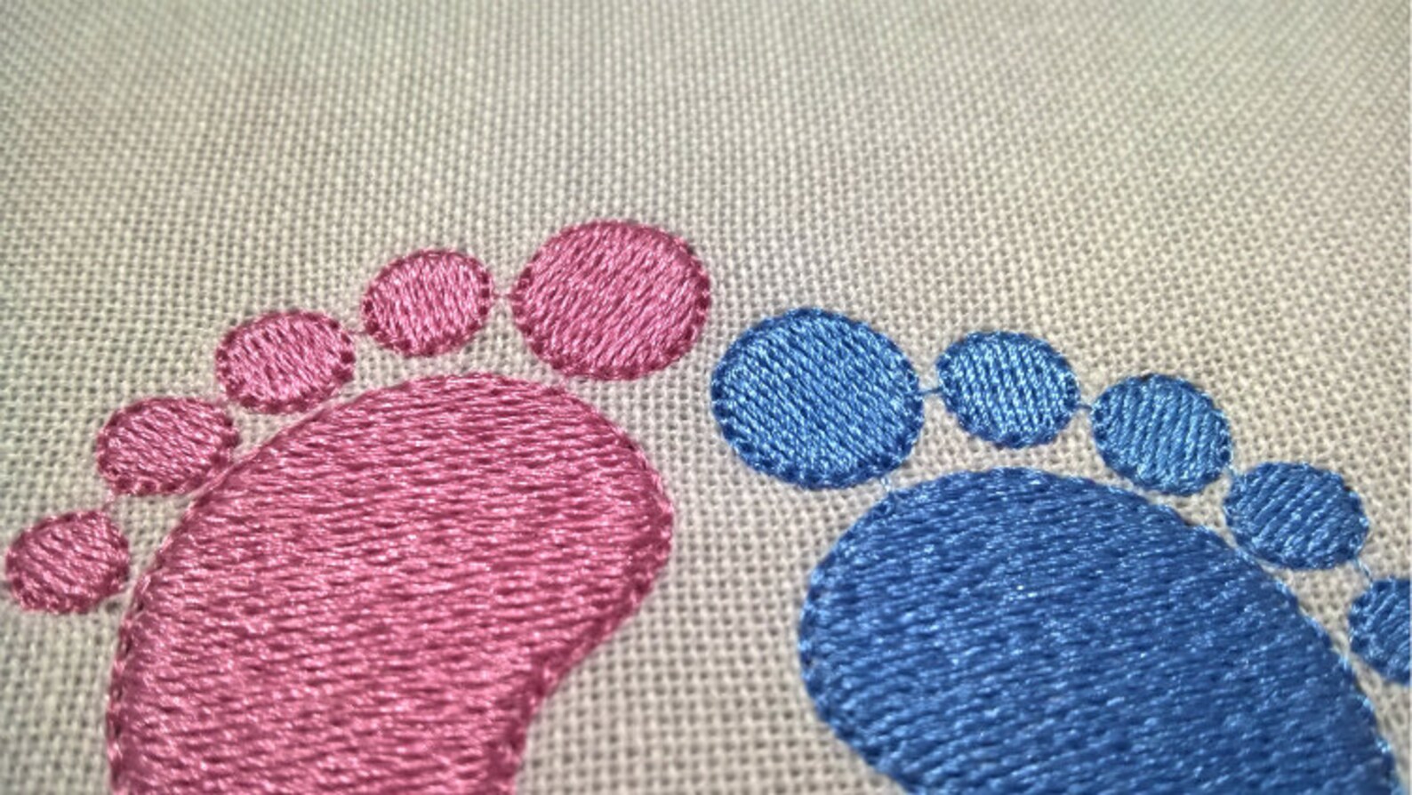 Machine Embroidery Design Foot Print Baby Machine Embroidery - Etsy