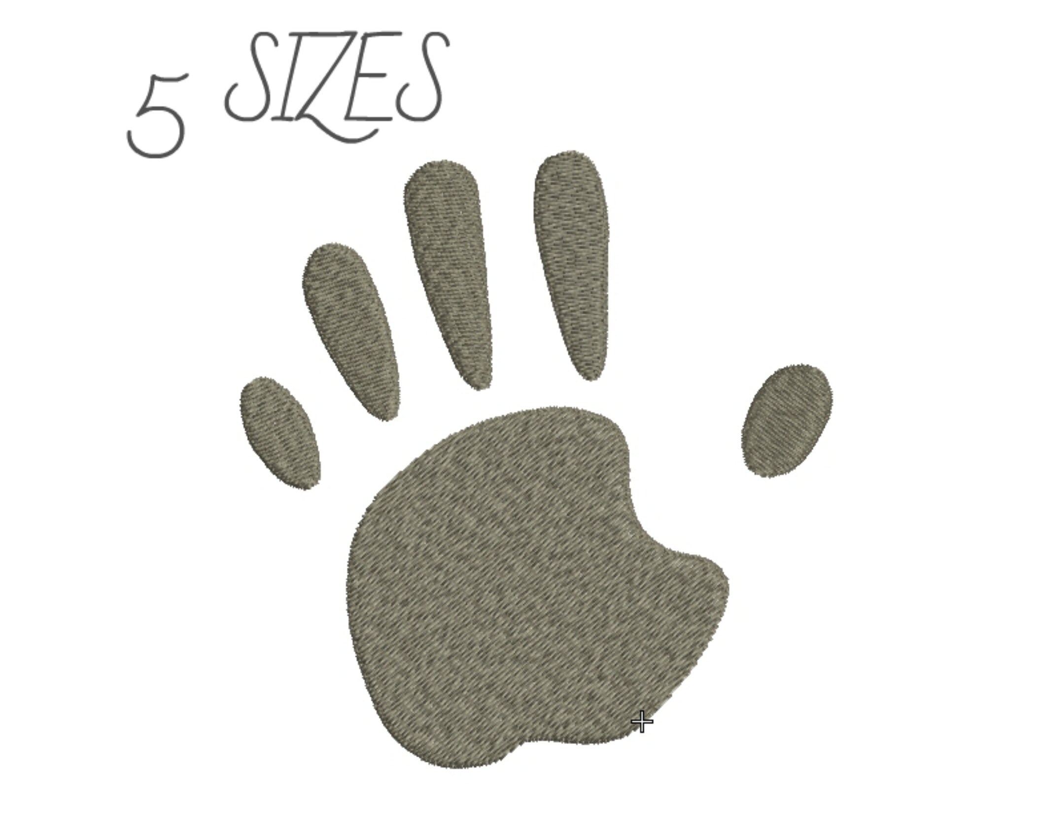 Machine Embroidery Designs Hand print Baby Machine Embroidery | Etsy