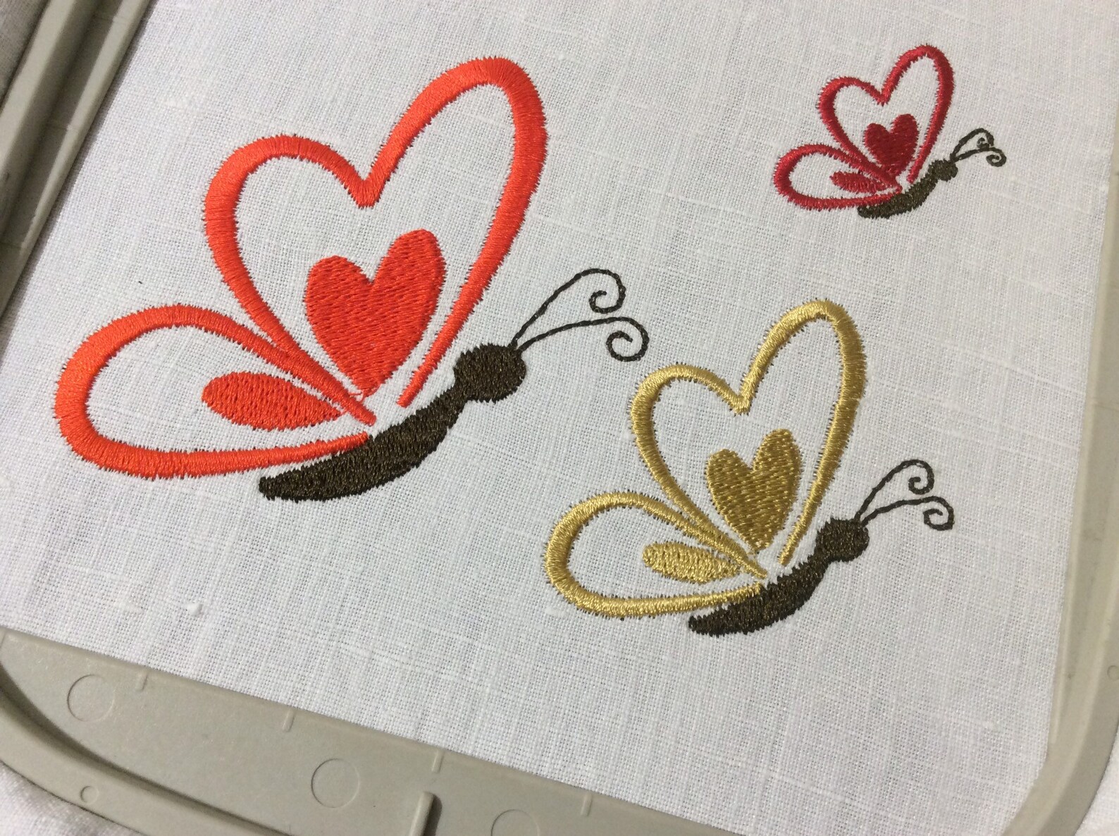 Lite Butterfly Embroidery Design Butterfly Mini Machine Embroidery ...
