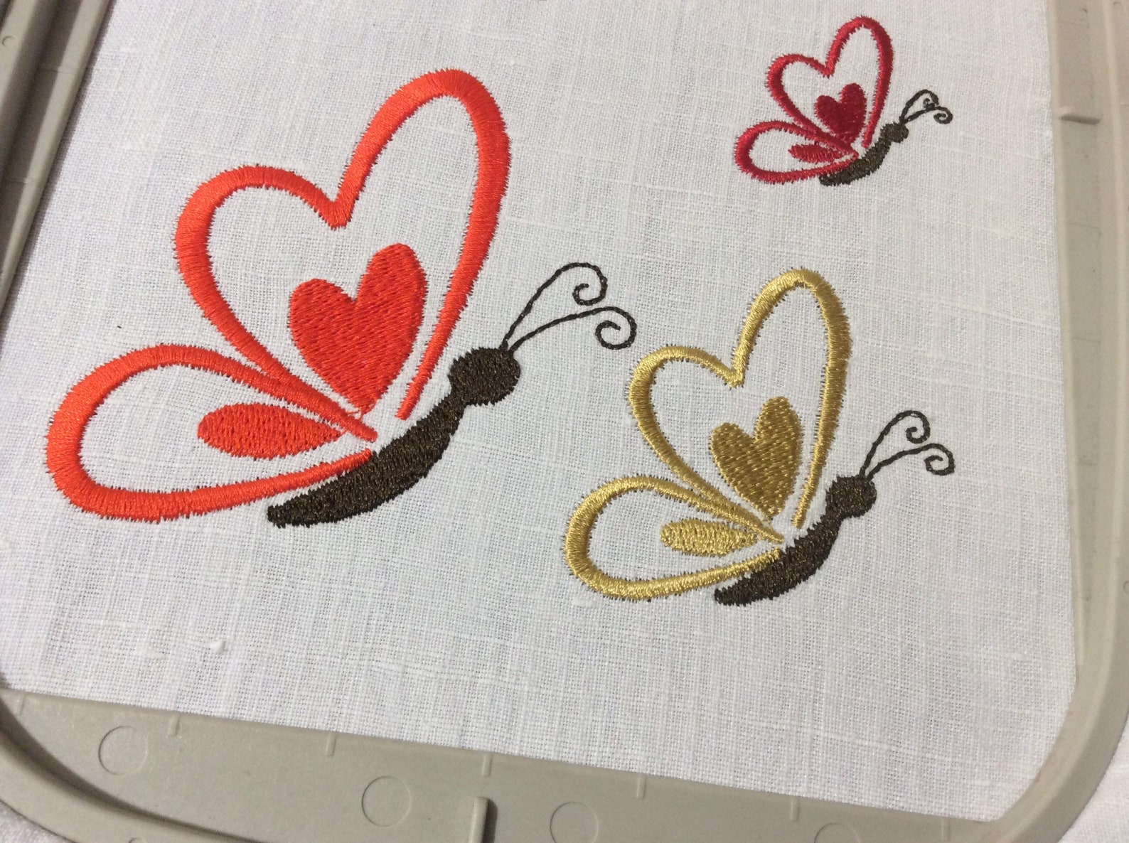 Lite Butterfly Embroidery Design Butterfly Mini Machine Embroidery ...