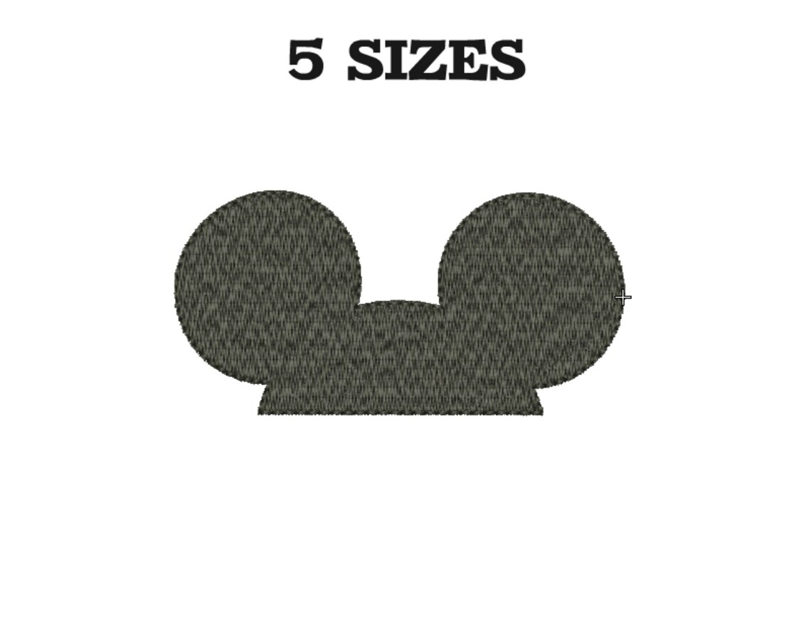 Embroidery Design Mouse Head Embroidery Designs Mouse Fill Head Machine ...