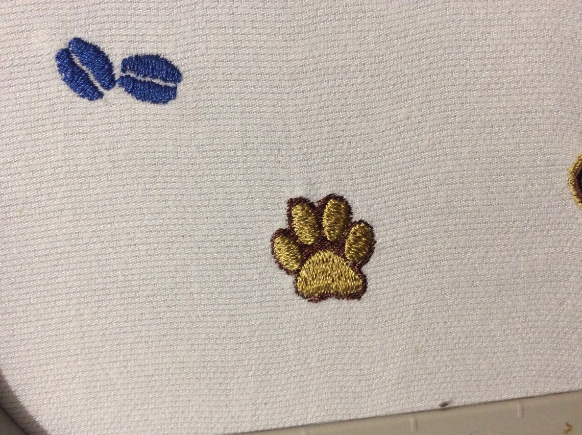 Embroidery Design Paw Print Machine Embroidery Design Dog Paw | Etsy
