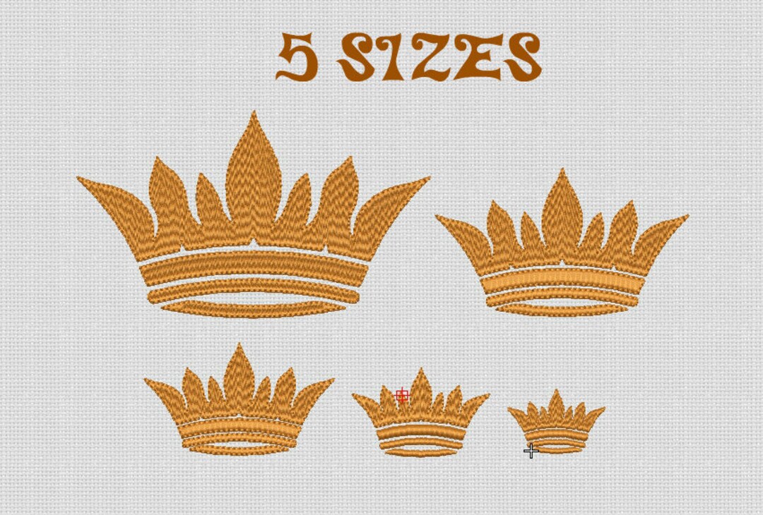 Machine Embroidery Design Crown Embroidery Designs Crown Pattern ...
