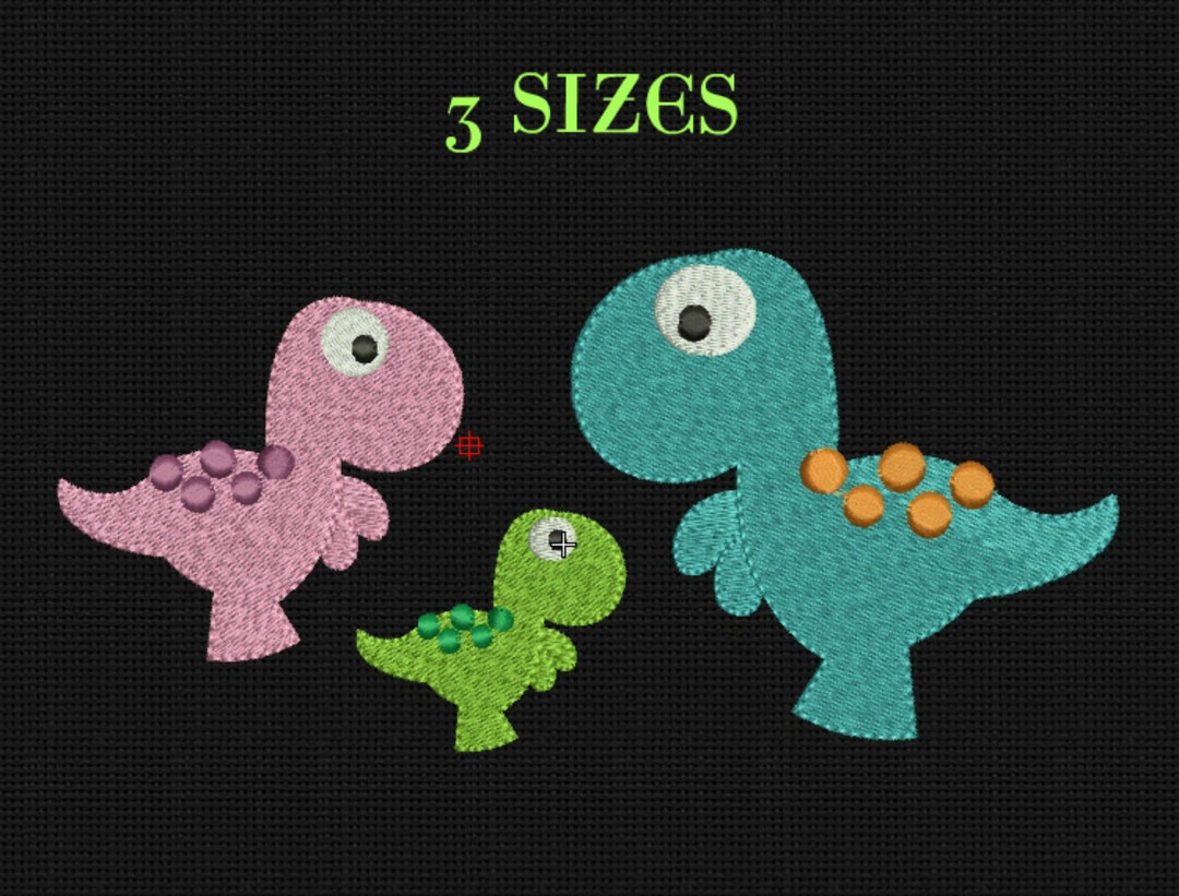 Dinosaur Embroidery Design Animals Machine Embroidery Designs Dinosaur ...