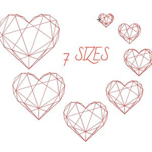 Amour Machine Embroidery Design Heart Line Embroidery Designs Love ...