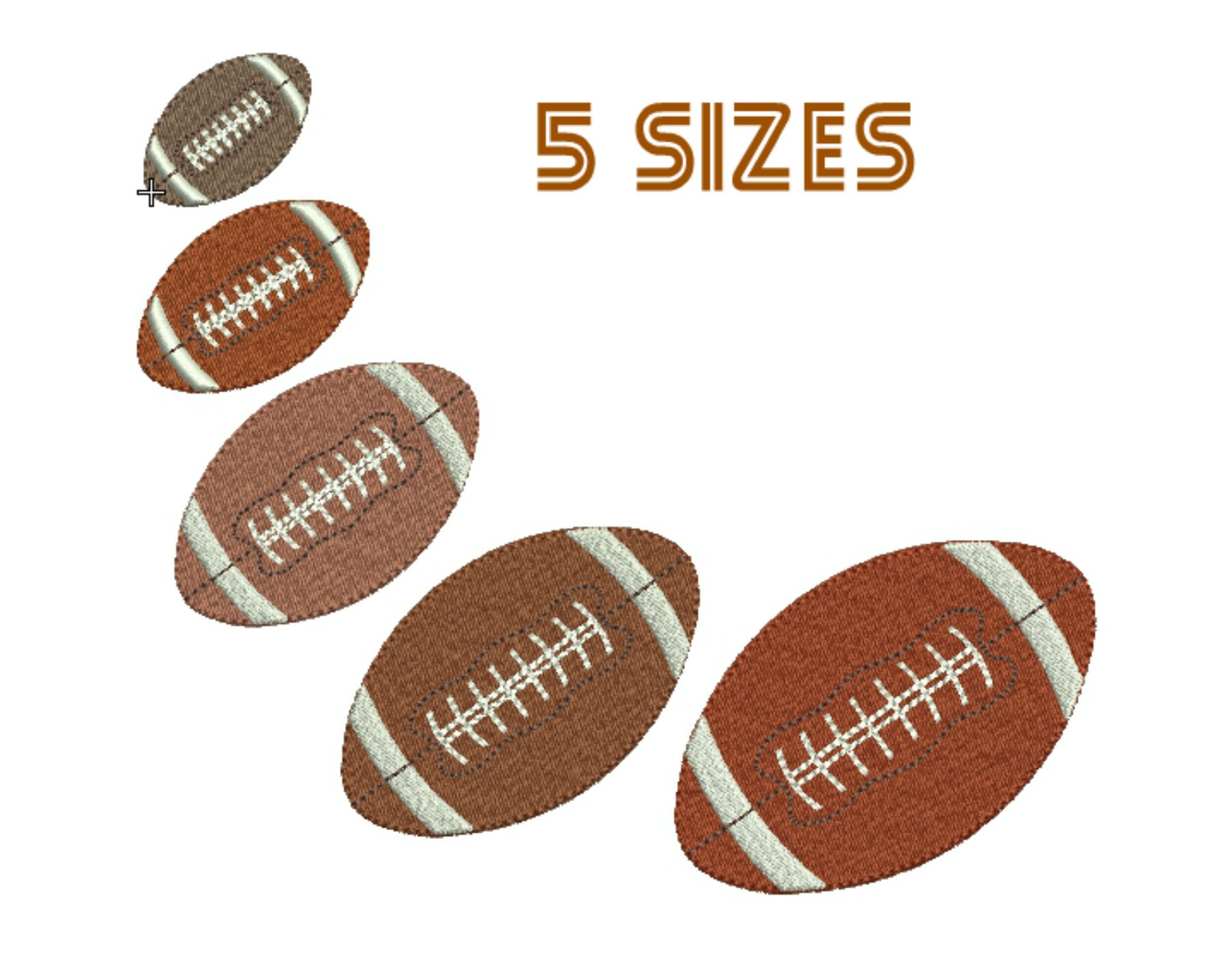 Football Embroidery Design Ball Sport Machine Embroidery Design ...