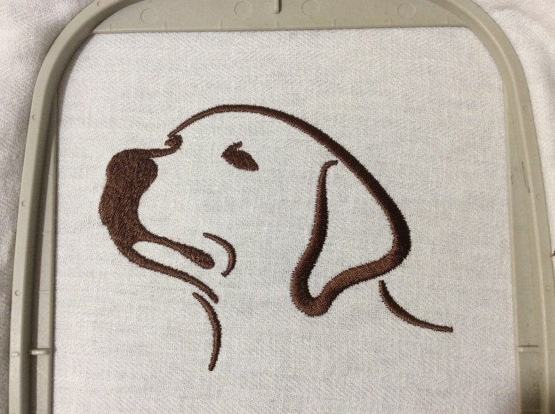 Labrador Embroidery Design Animals Embroidery Design Labrador | Etsy