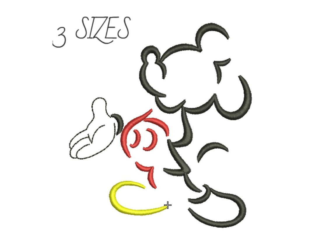 Mouse Machine Embroidery Design Mouse Embroidery Designs Mouse - Etsy