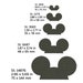 Embroidery Design Mouse Head Embroidery Designs Mouse Fill Head Machine ...
