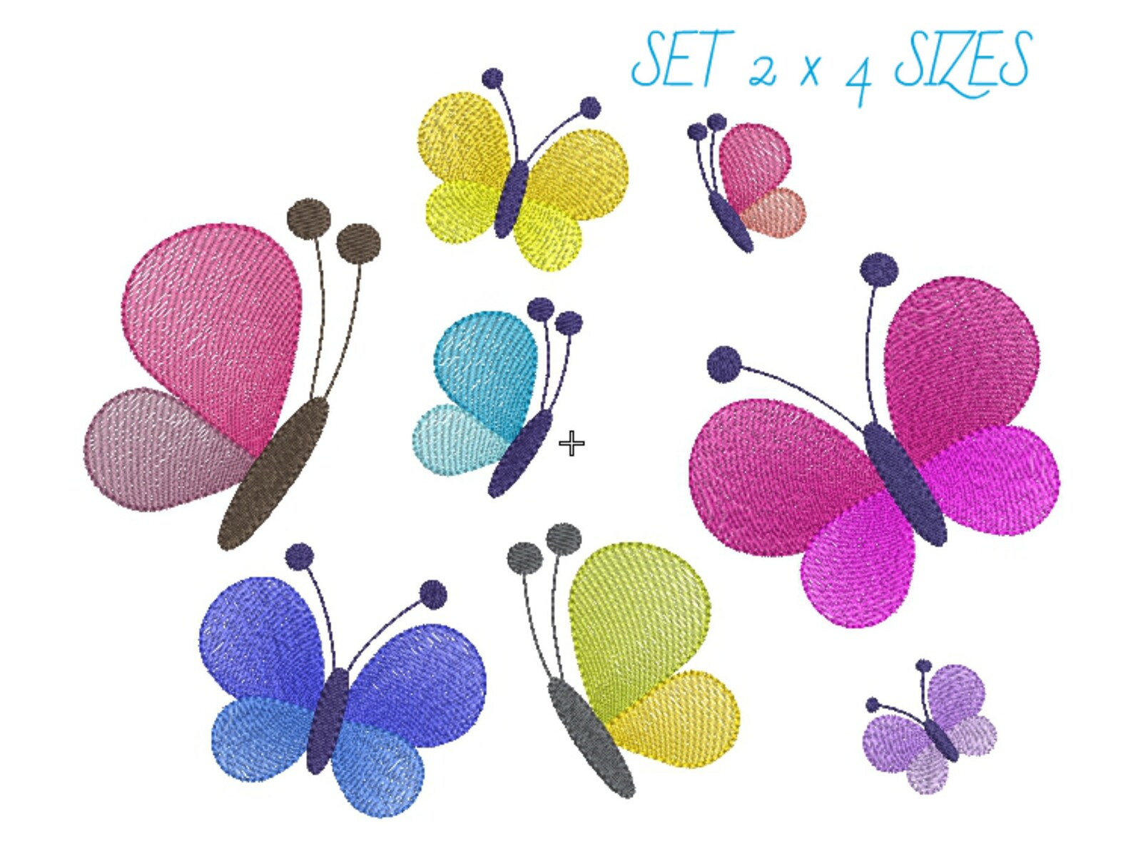 Butterfly Machine Embroidery Design Butterfly Mini Embroidery Designs ...
