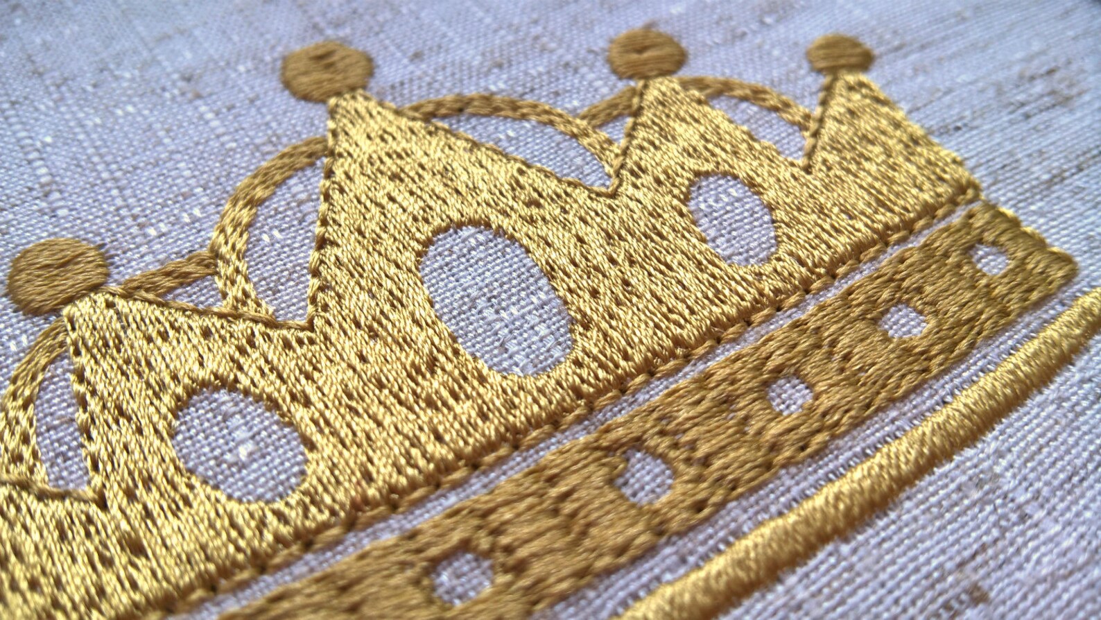 Crown Machine Embroidery Design Crown EMBROIDERY DESIGNS CROWN - Etsy