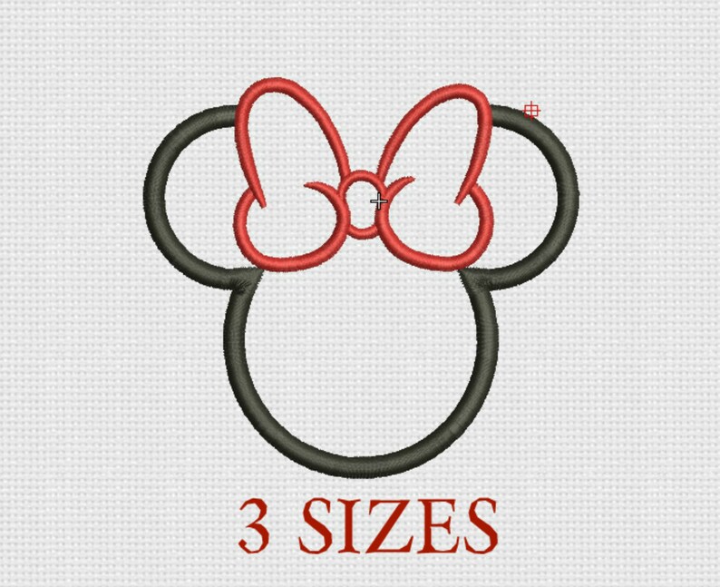 Machine Embroidery Designs Mouse Embroidery Design Mouse Head - Etsy