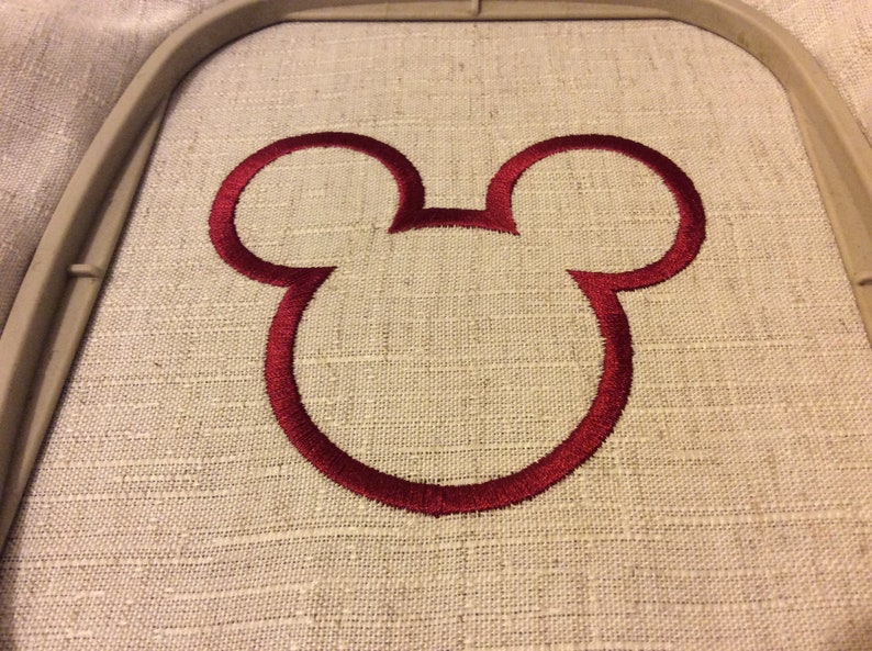 Machine Embroidery Designs Mouse Embroidery Design Mouse Head - Etsy