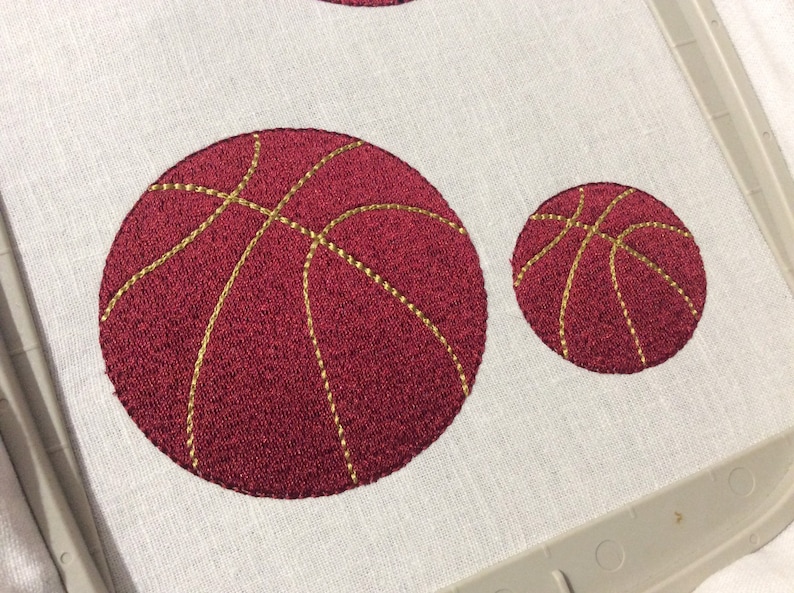 Baseball Embroidery Design Basketball Sport Machine Embroidery - Etsy