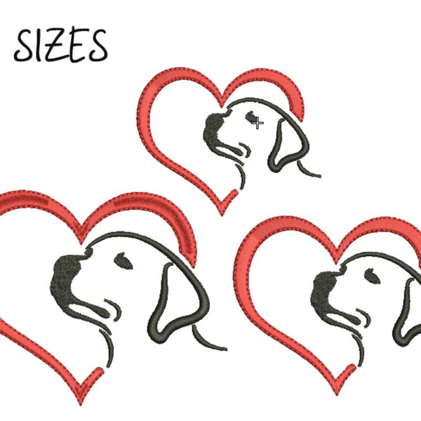 Lab Embroidery Design - Etsy