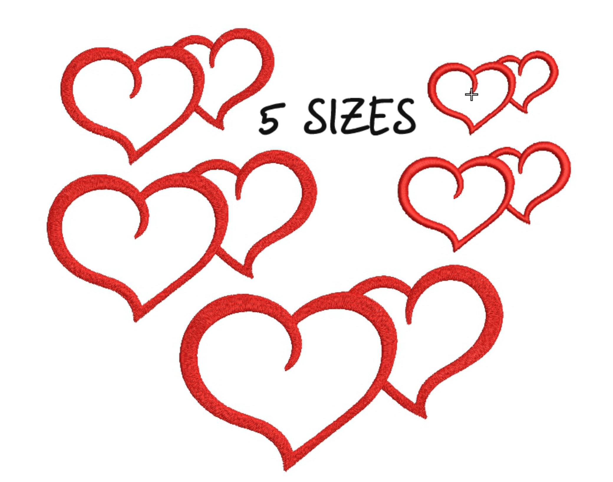 Amour Machine Embroidery Design Heart Embroidery Designs Love Heart ...