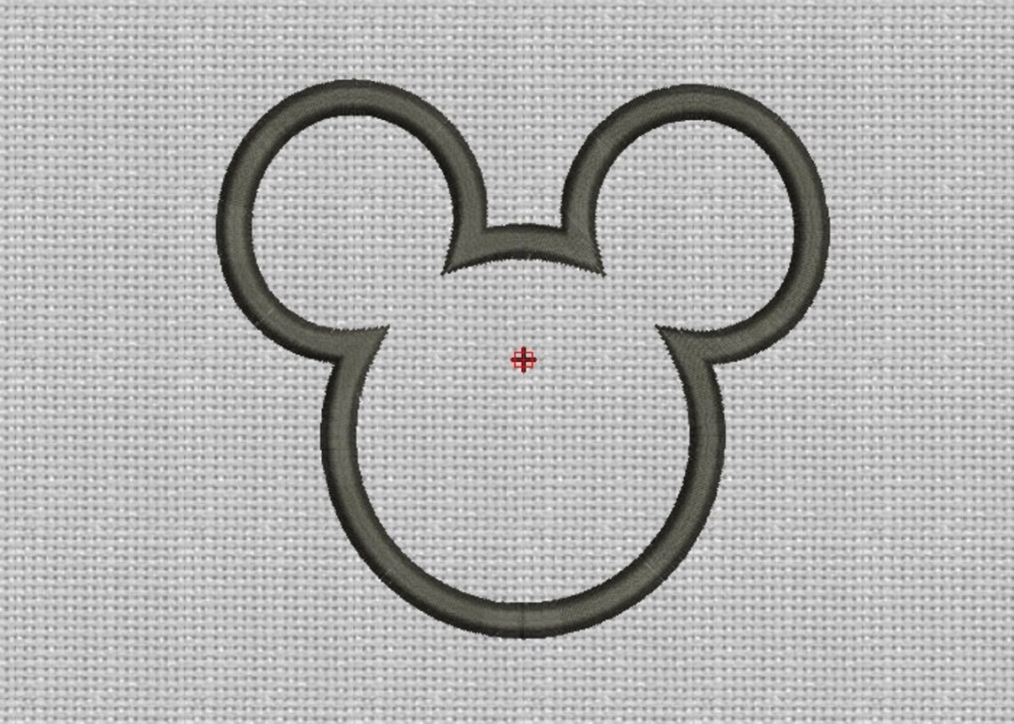 Machine Embroidery Designs Mouse Embroidery Design Mouse Head - Etsy