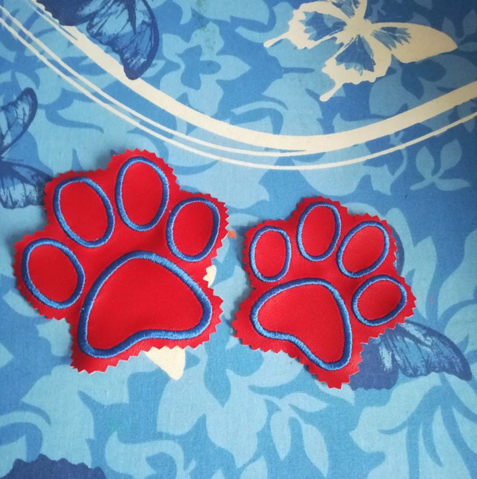 Paw Print Embroidery Design Dog Paw SET Animal Paw Machine | Etsy UK