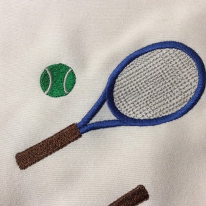 Tennis Racket Embroidery Design Racket Sport Machine Embroidery Design ...