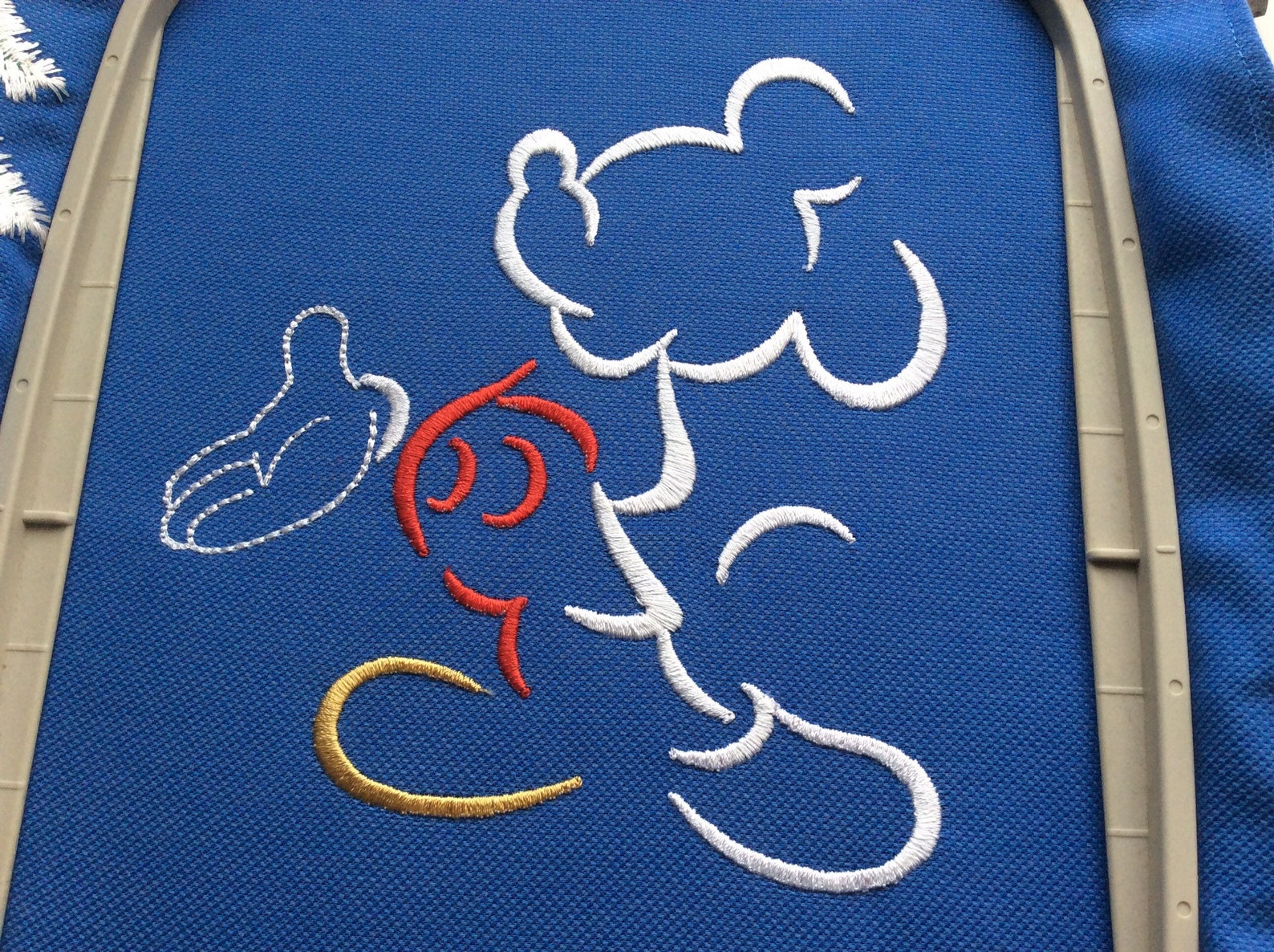 Mouse Machine Embroidery Design Mouse Embroidery Designs Mouse | Etsy