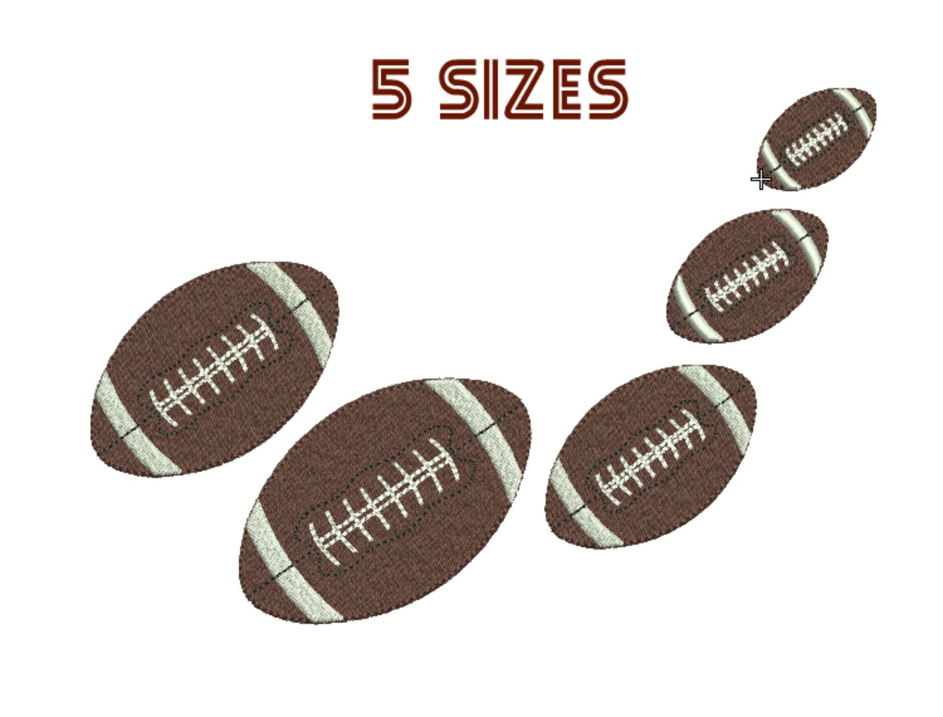 Football Embroidery Design Ball Sport Machine Embroidery Design ...