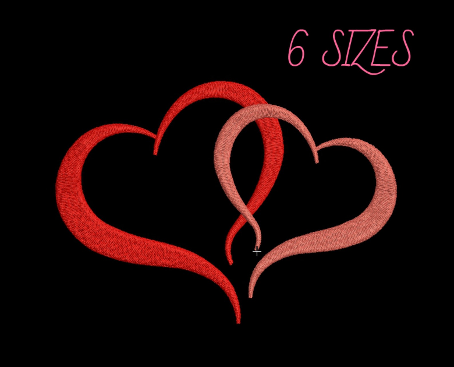 Amour Machine Embroidery Design Heart Embroidery Designs Love - Etsy