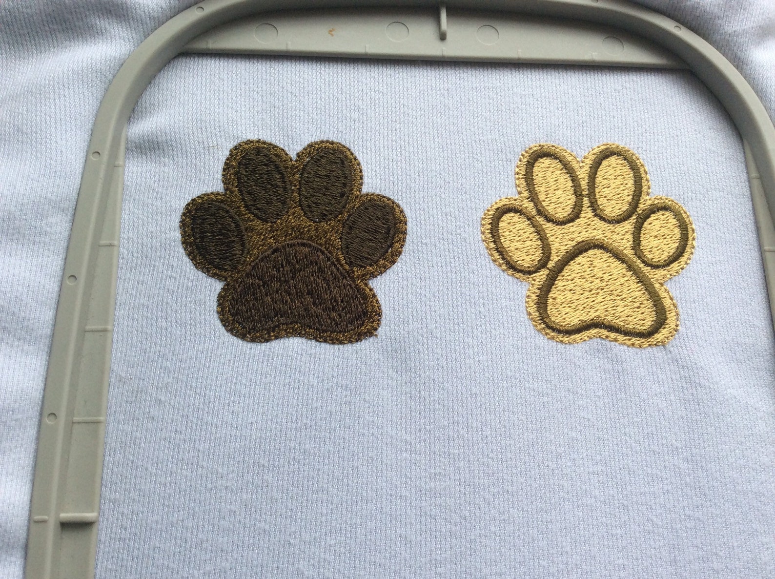 Embroidery Design Paw Print Machine Embroidery Design Dog Paw ...