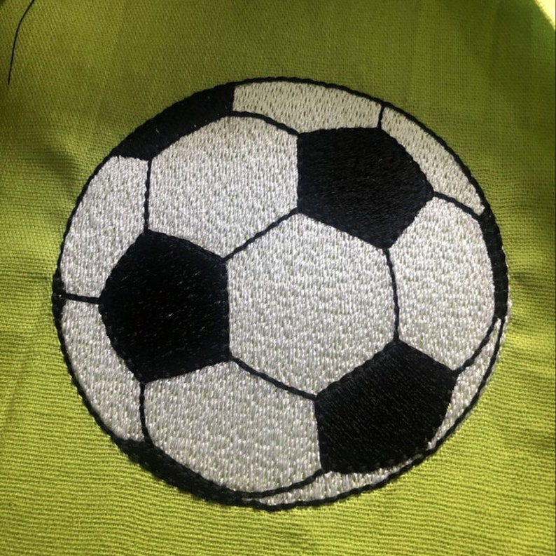 Soccer Ball Embroidery Design Ball Sport Machine Embroidery | Etsy