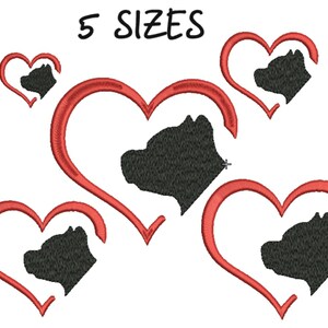 Pit Bull Embroidery Design Dog Pit Bull Embroidery Designs Love Dog ...