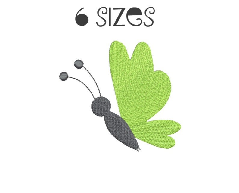Butterfly Embroidery Design Butterfly Mini Machine Embroidery Designs ...