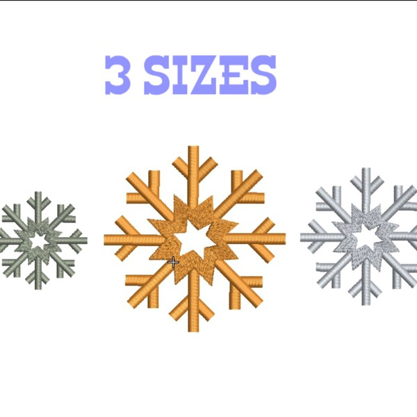 Snowflake Embroidery - Etsy