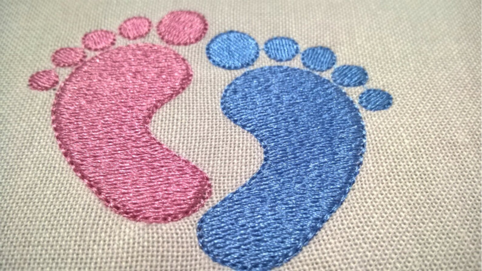 Machine Embroidery Design Foot Print Baby Machine Embroidery - Etsy